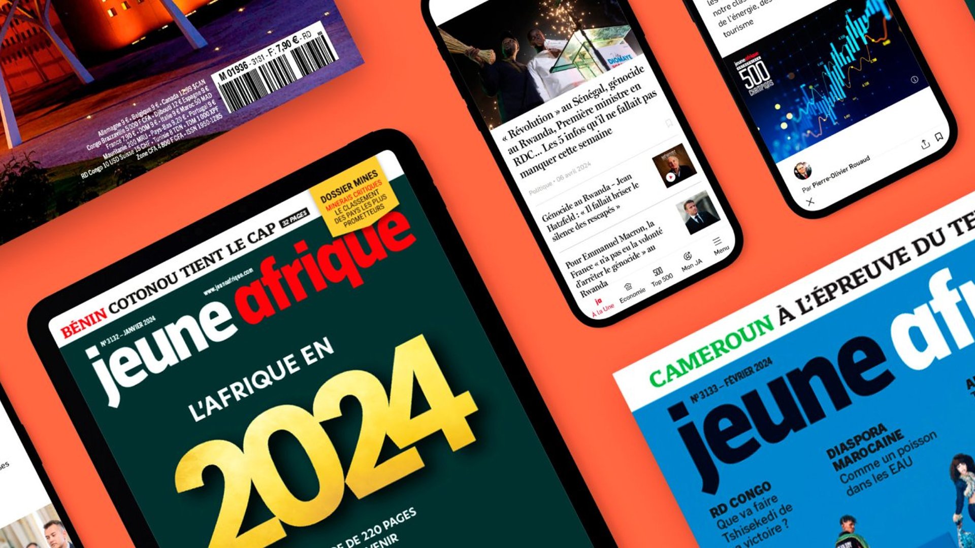 Premier site d'actualité sur l'Afrique (RDC, Algérie...) - Jeune Afrique